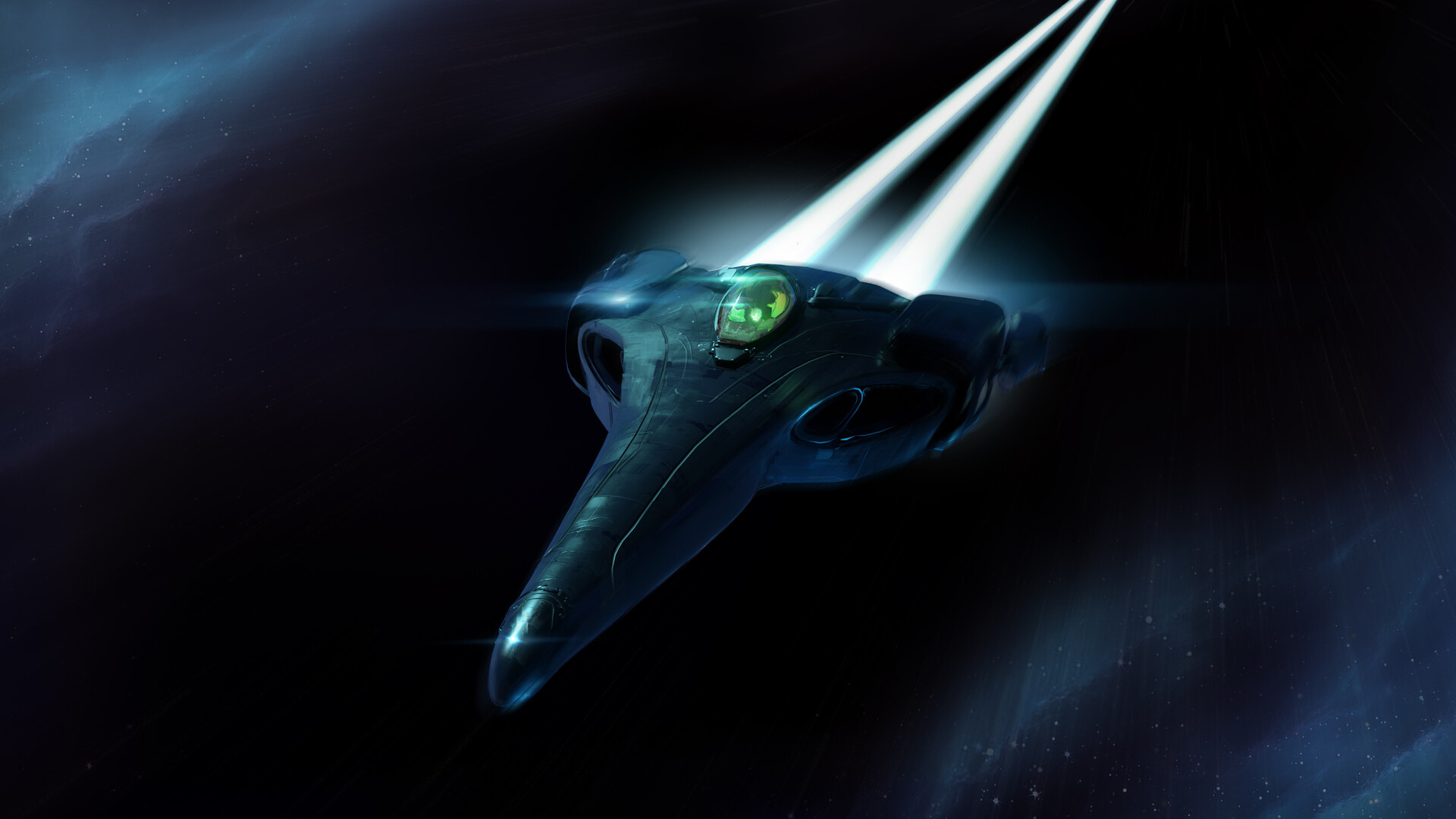 ArtStation - Space speeder Z-7447//