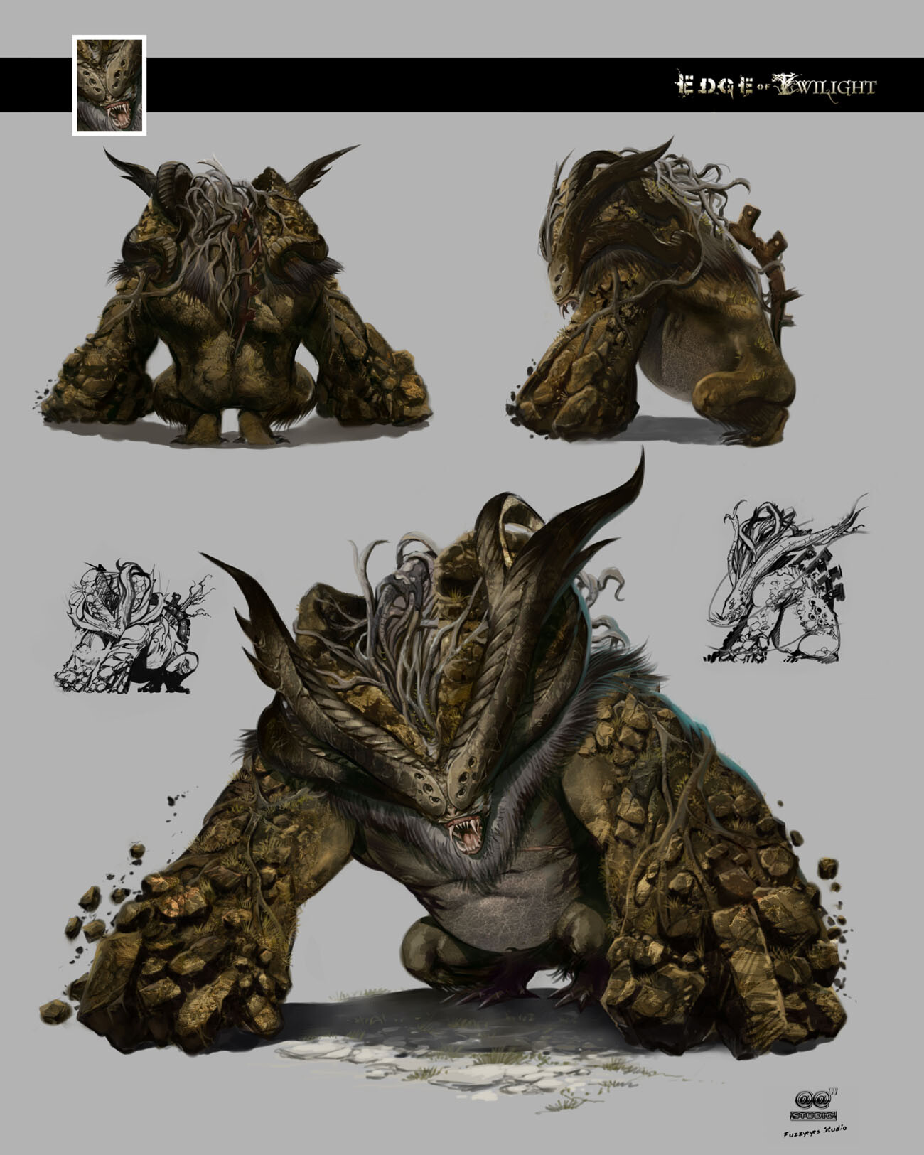 ArtStation - Edge_Monster_CharacterConcept