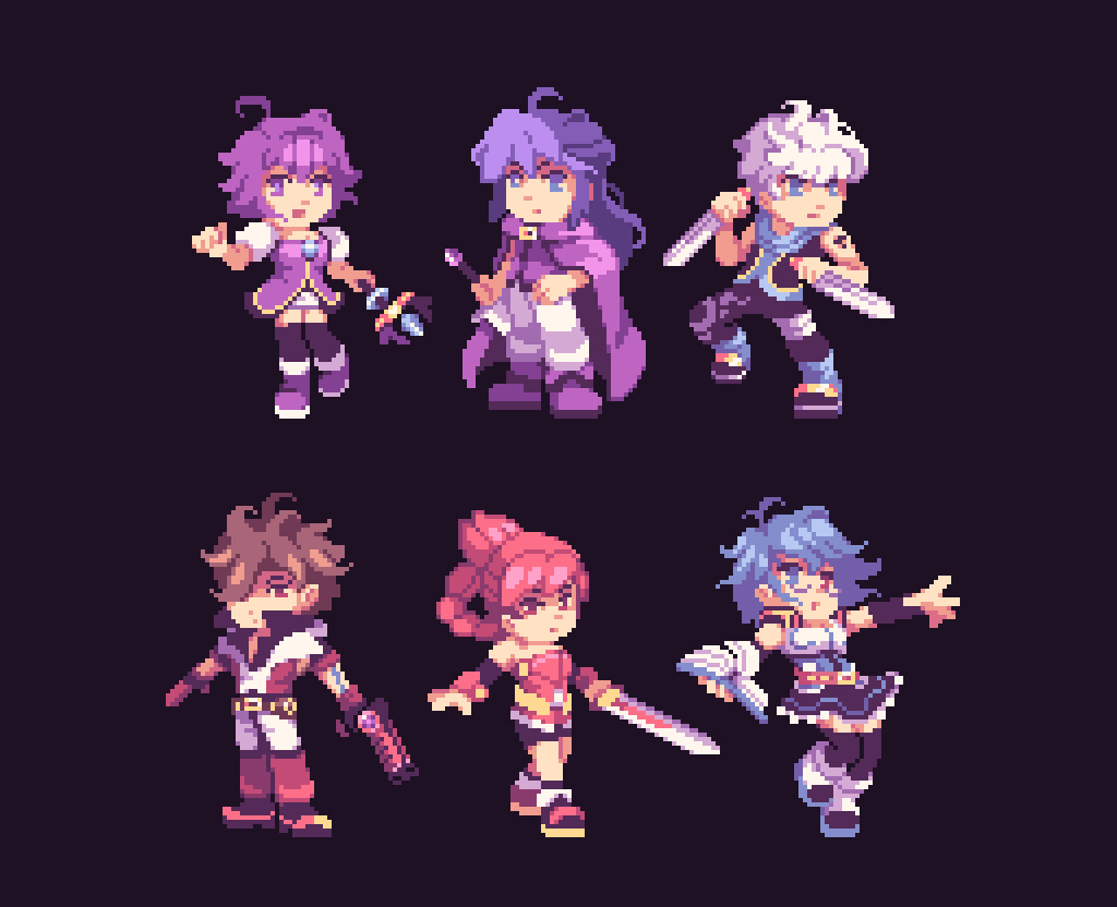 Grand Chase Pixel Art by Deu Tilt — ProUser.Me