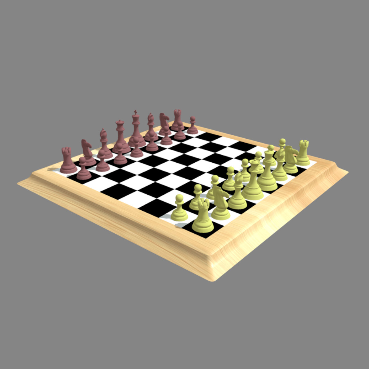 ArtStation - Chess board