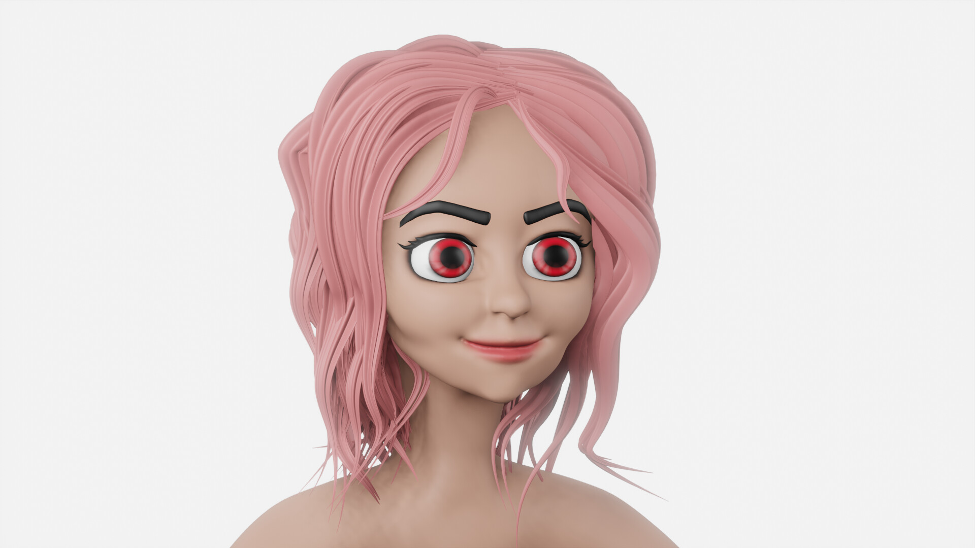 ArtStation - Girl Face 3D