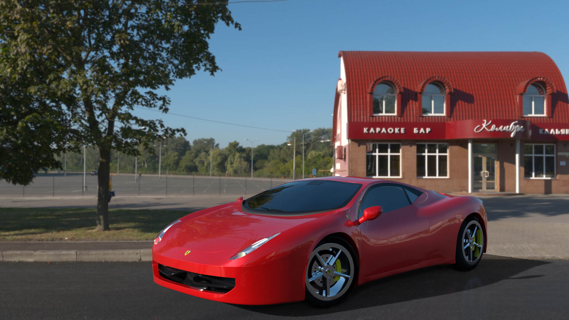 ArtStation - FERRARI 448 PISTA