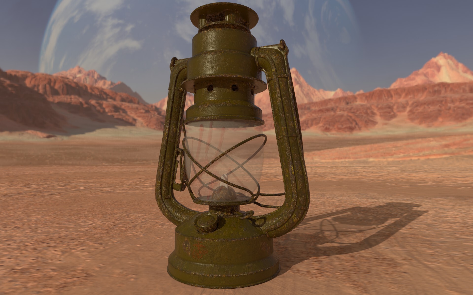 ArtStation - Rusty Lantern - Substance Academy