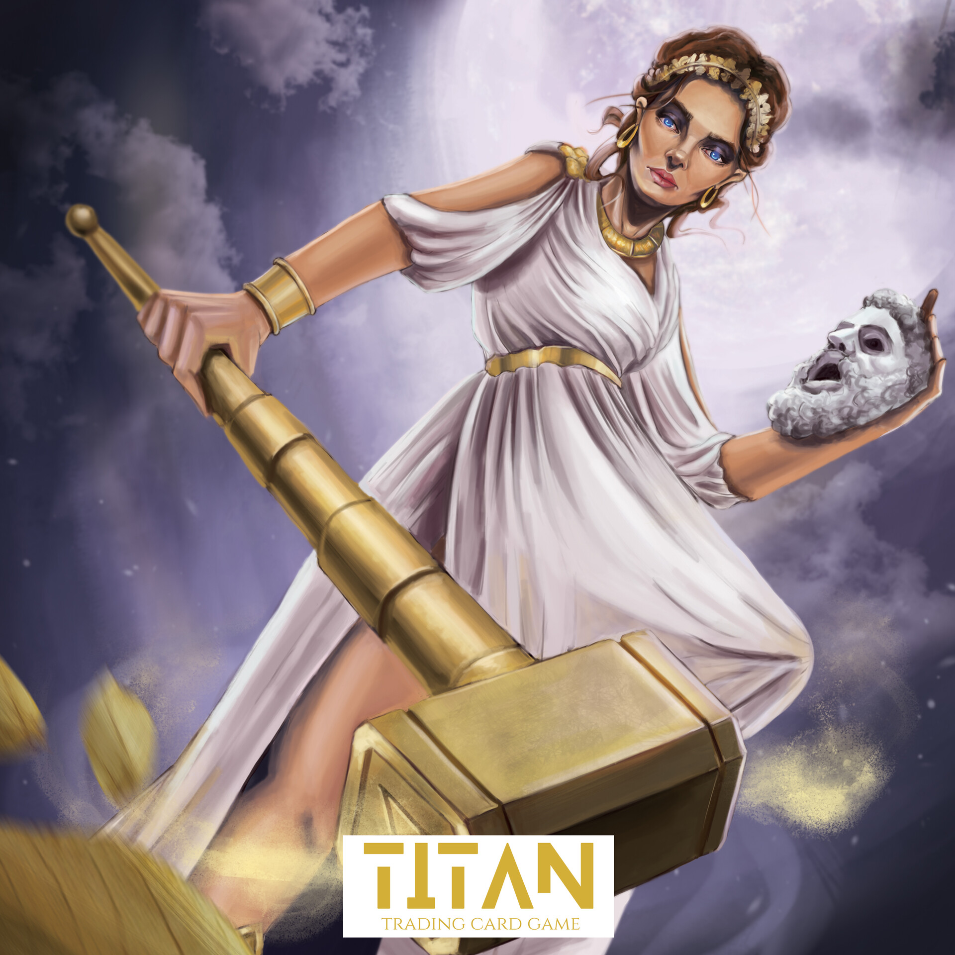 ArtStation - Melpomene the Muse of Tragedy