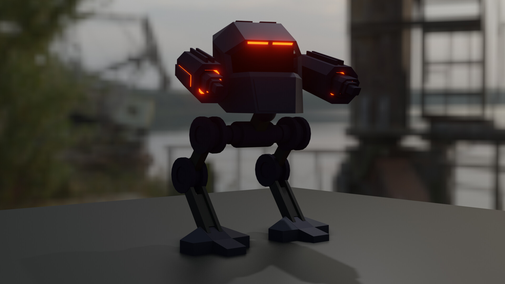 ArtStation - Mech Render