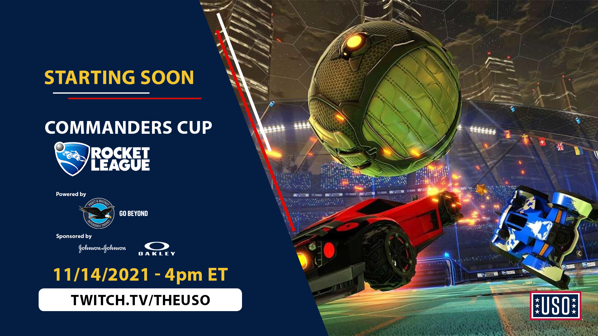 Ryo Arts - Broadcast Assets for the USO Commander's Cup - Rocket League ...