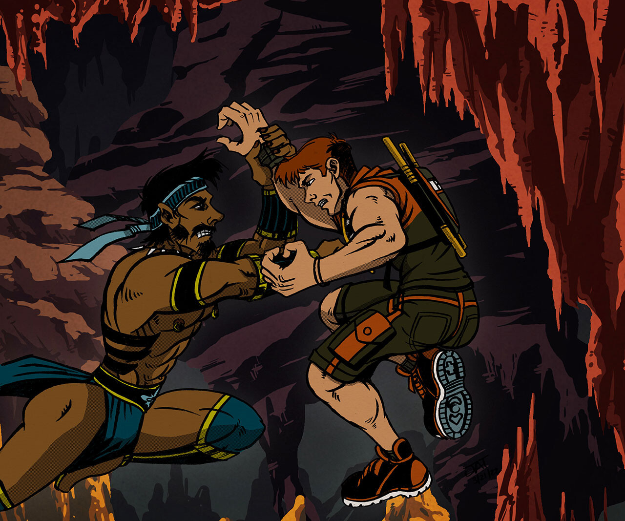 ArtStation - Wandering Koala fights Gruesome