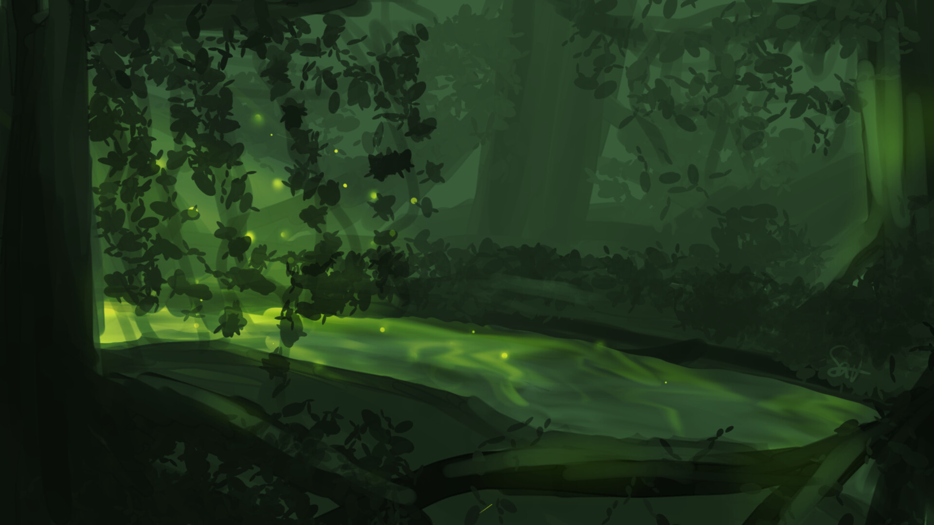 ArtStation - Swamp Forest