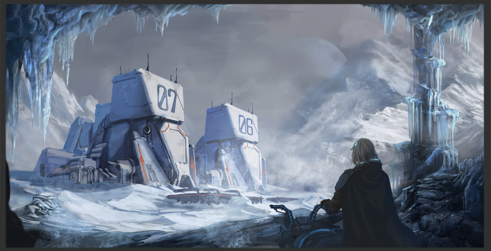 ArtStation - scifi base