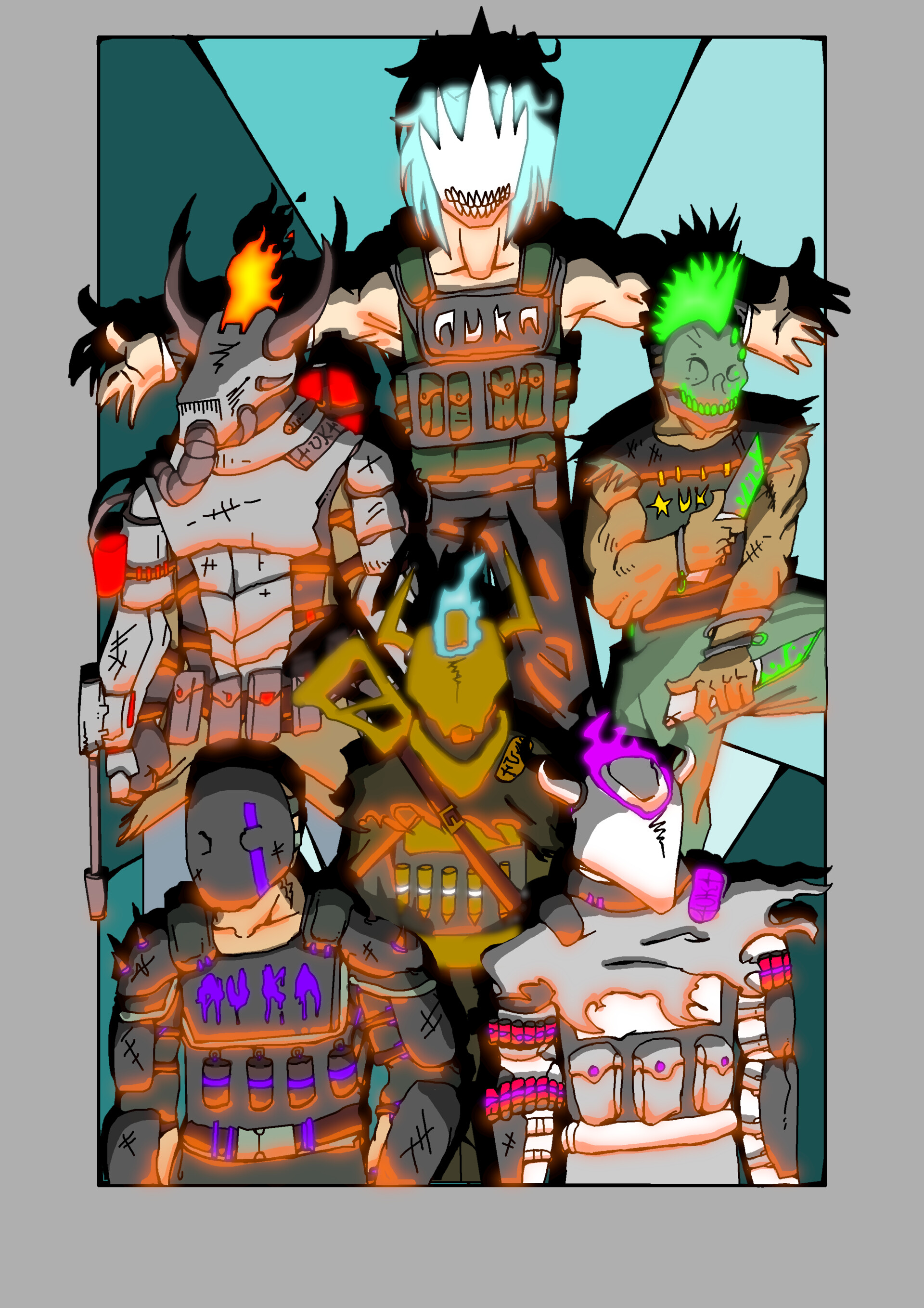 ArtStation - Floor is Lava Boss Cover