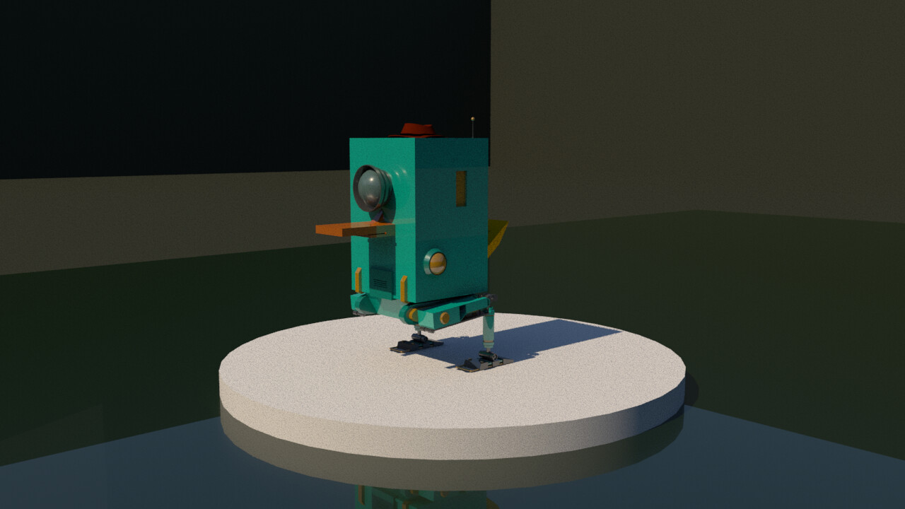 ArtStation - Perry the Bot-ypus