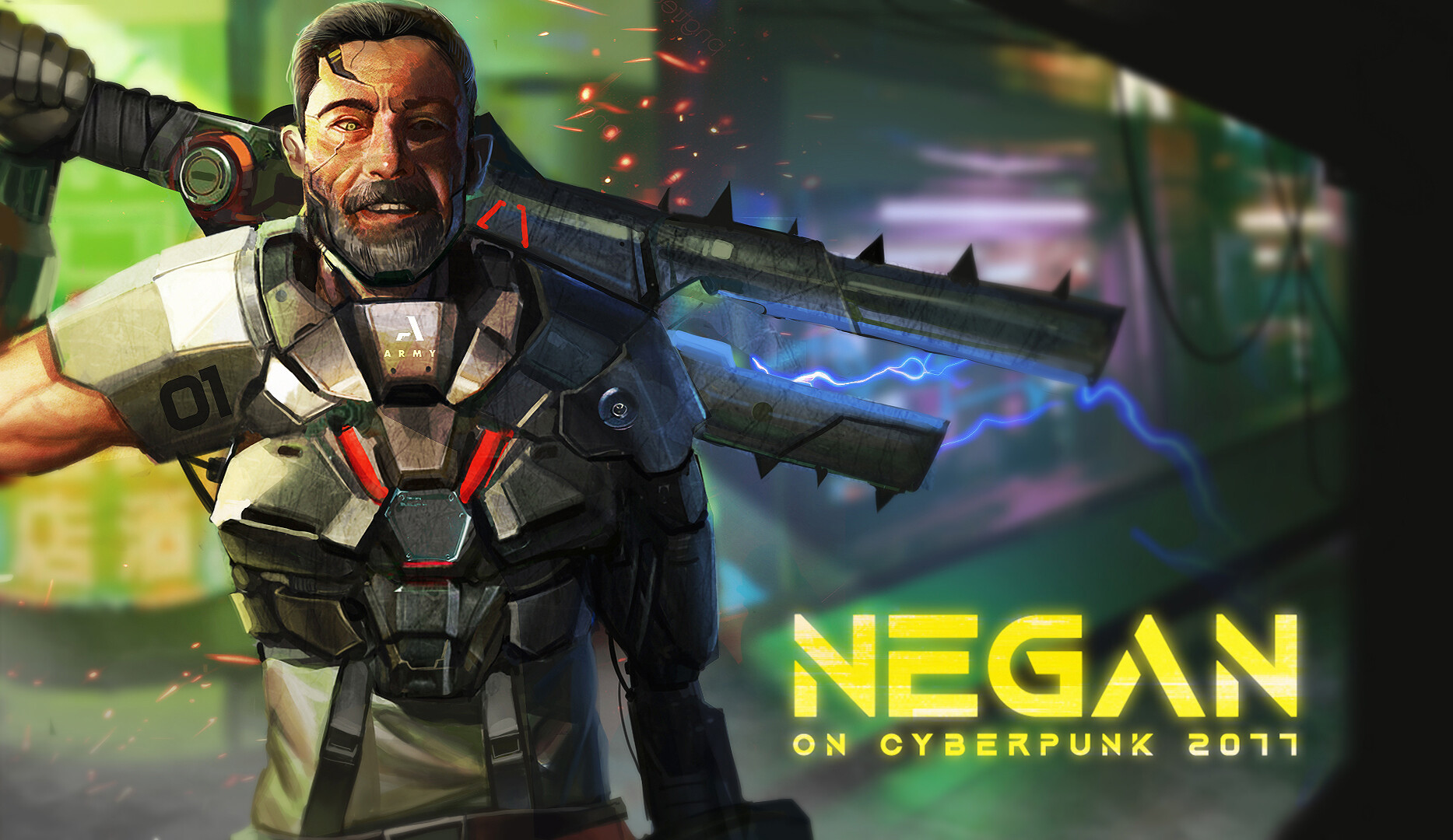 ArtStation - CYBERPUNK NEGAN