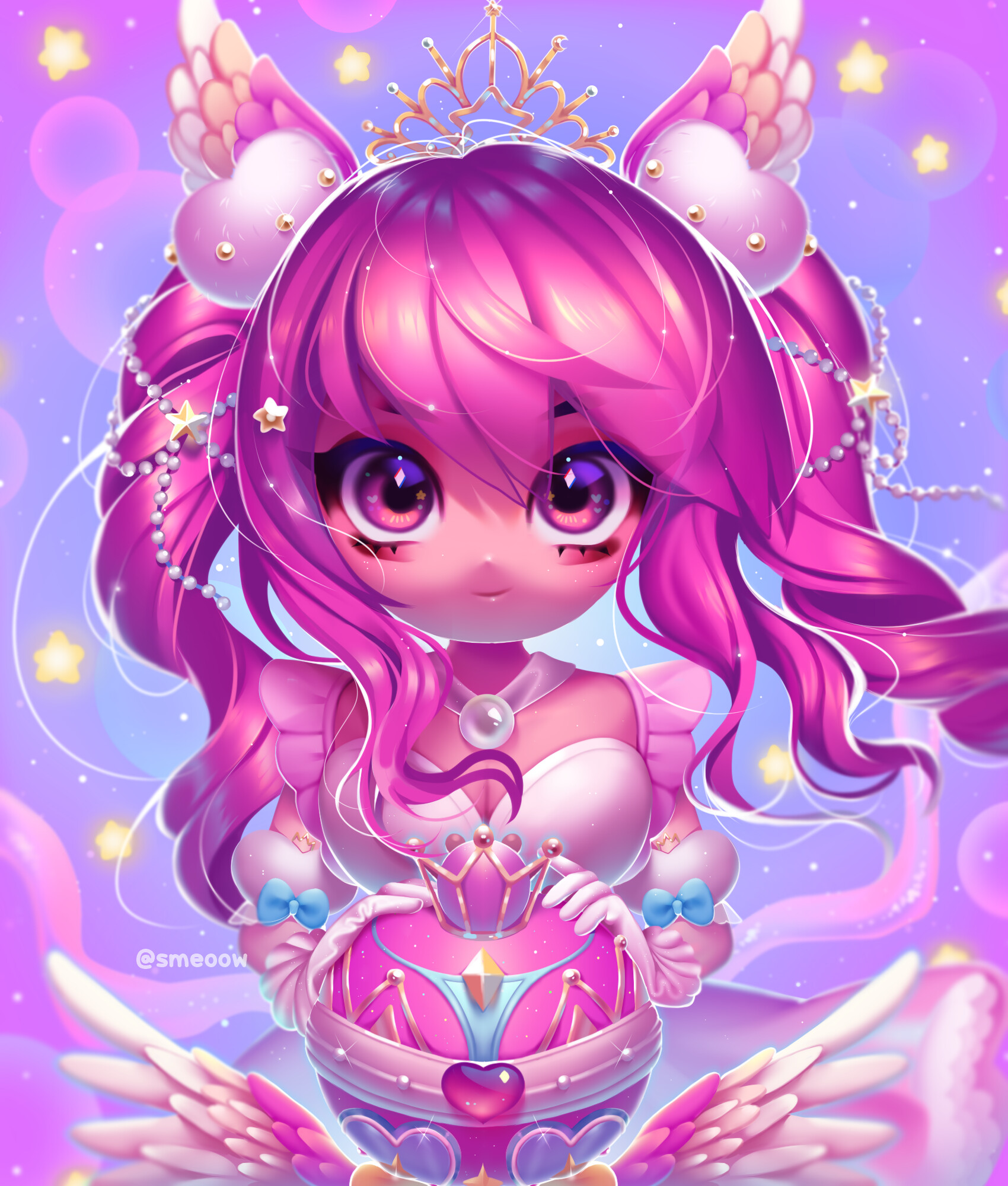 ArtStation - Magical girl Peach