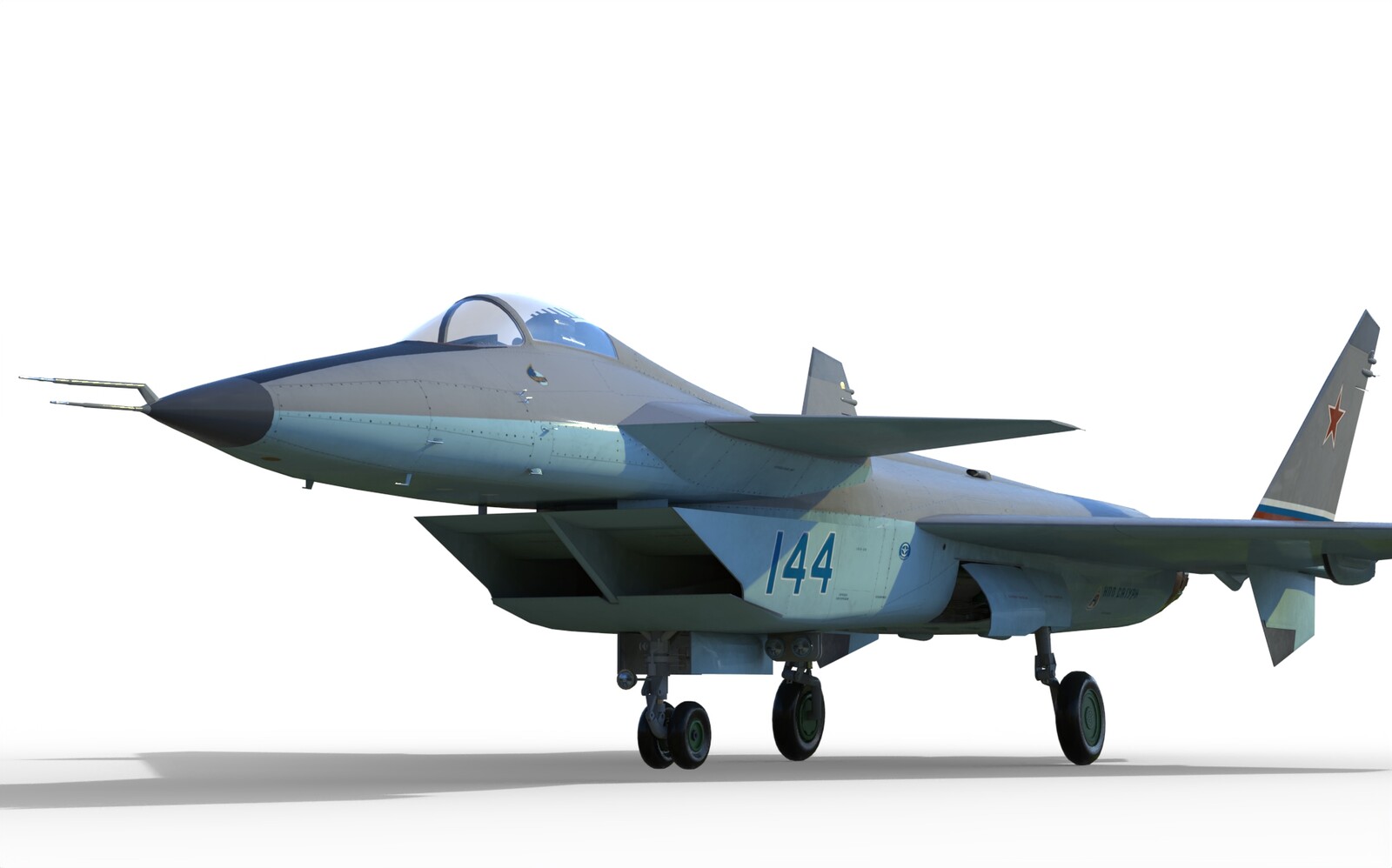 Tim Samedov - MiG 1.44 Project 3D model