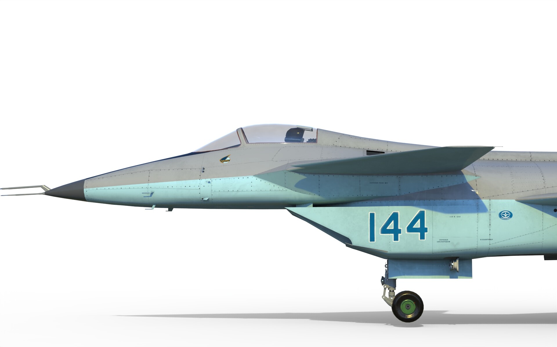 Tim Samedov - MiG 1.44 Project 3D model