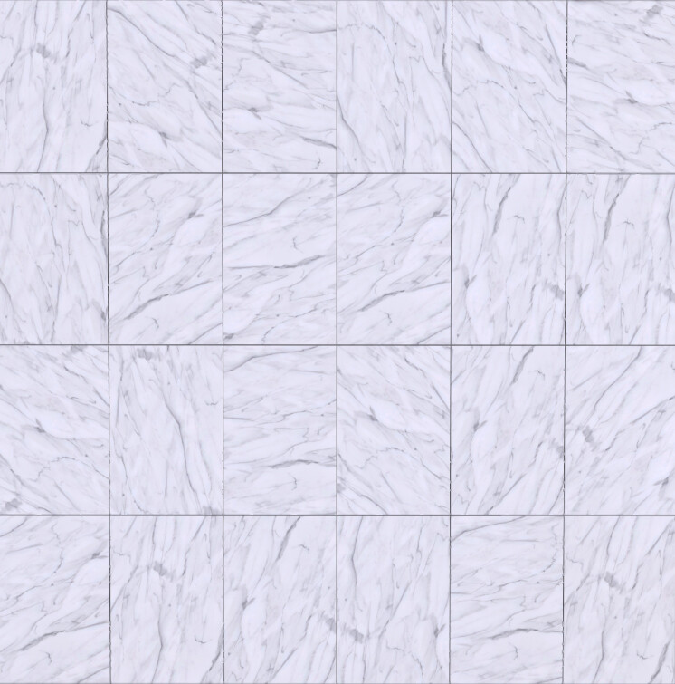 PBR Textures Free Download - White Marble Tile Seamless PBR Texture 3D ...