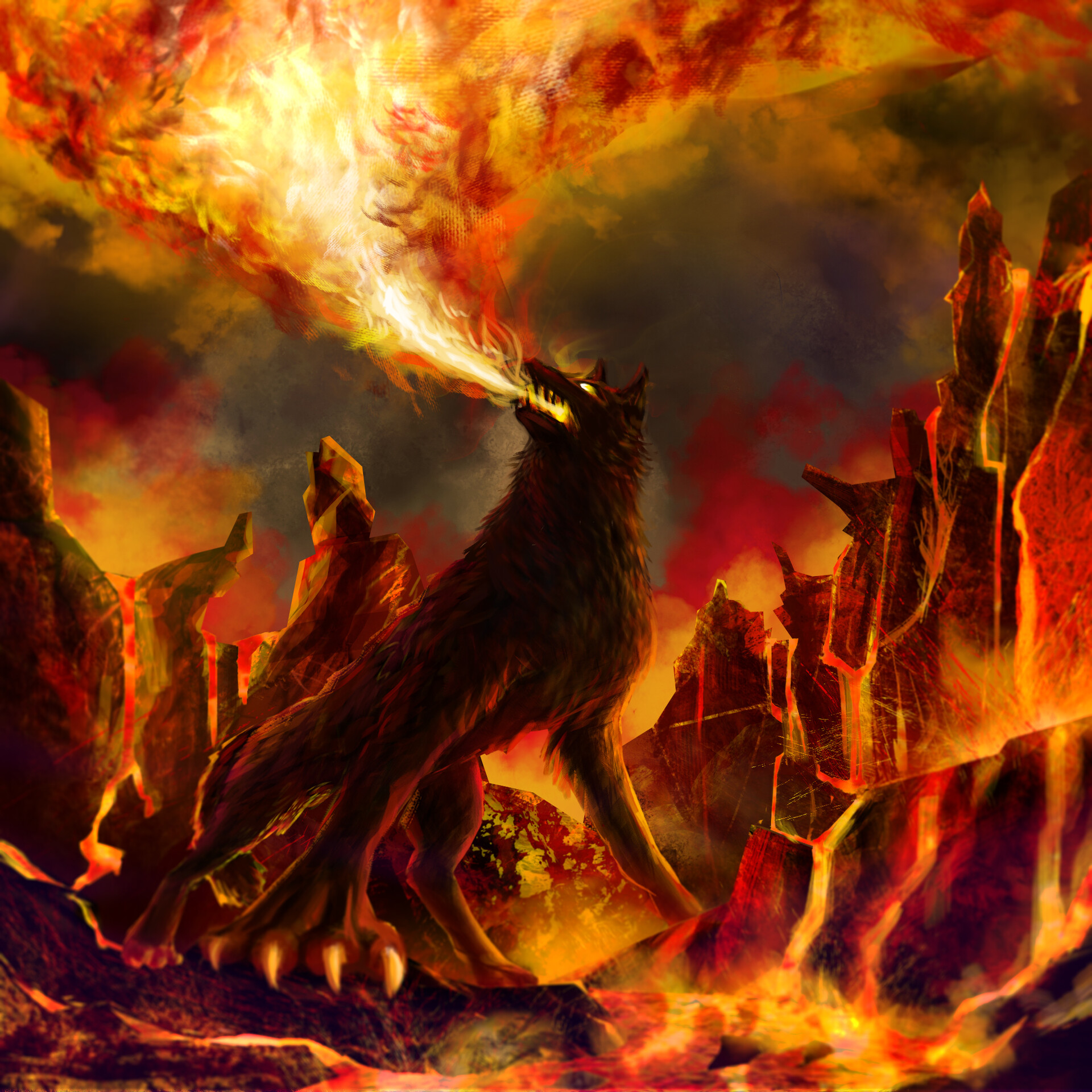 ArtStation - Fire Ray