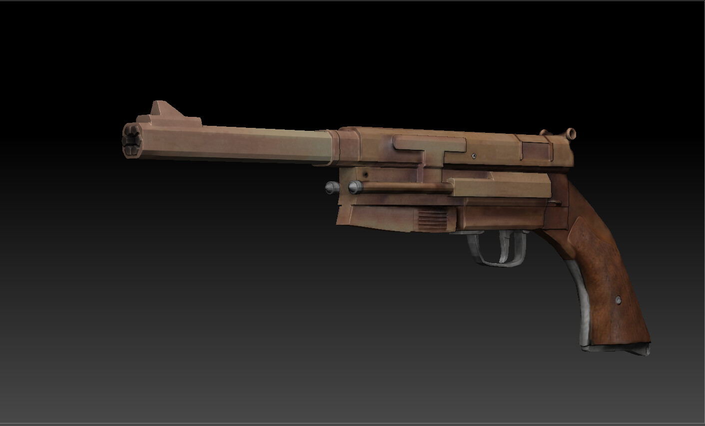 ArtStation - "Mal" Reynolds gun [Firefly]