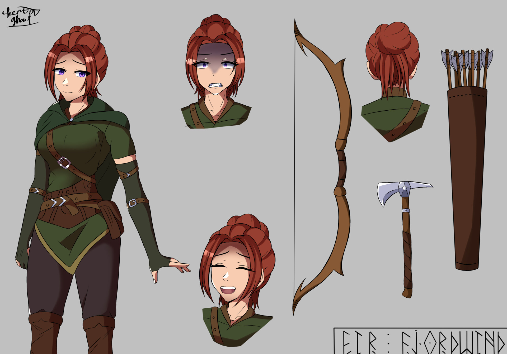 ArtStation - OC - Eir Fjordwind