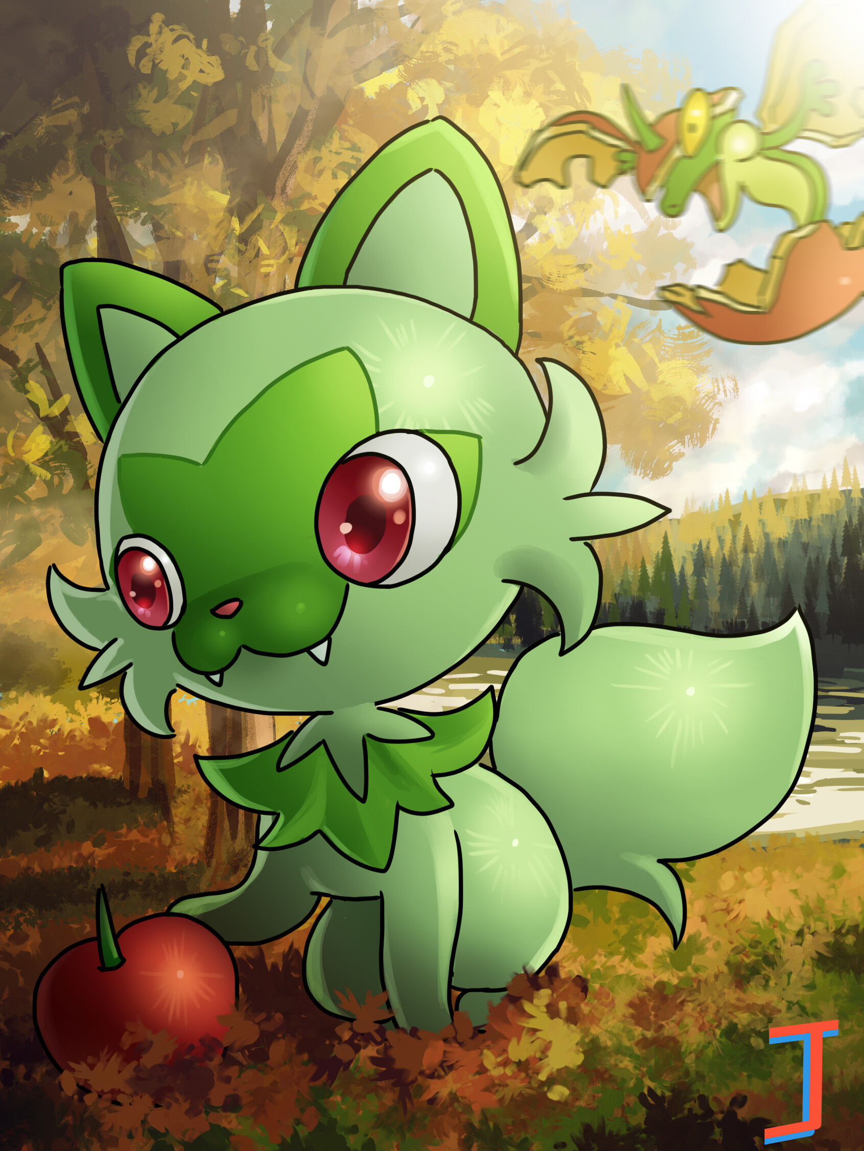 ArtStation - Sprigatito