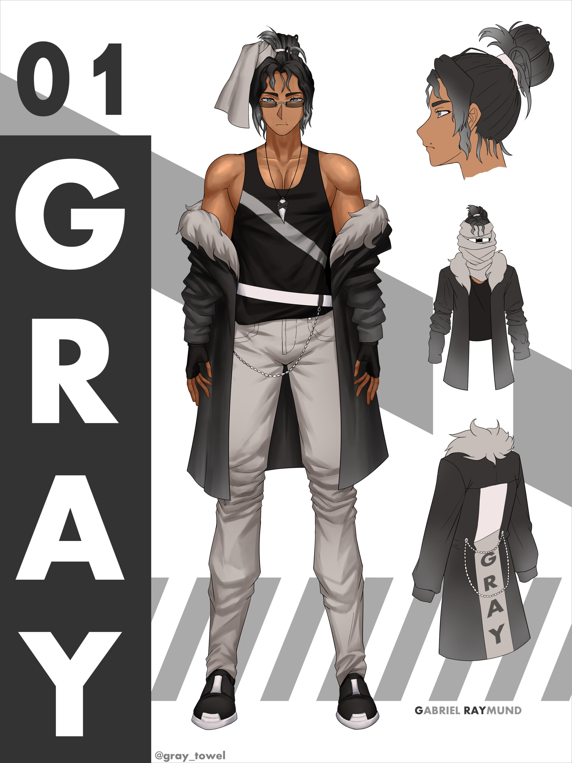 ArtStation - Character Sheet/Poster