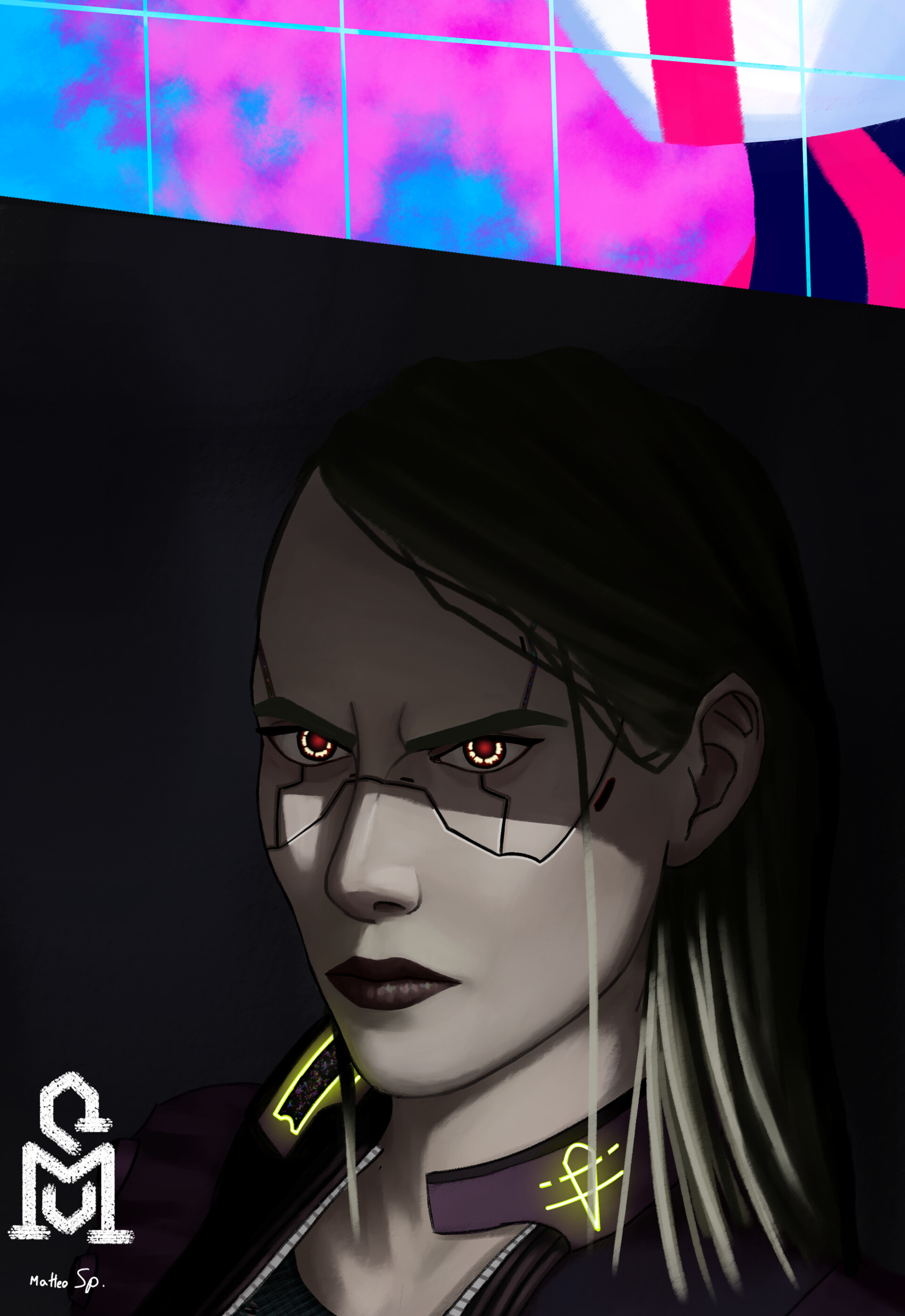 ArtStation - No mercy (cyberpunk ver.)