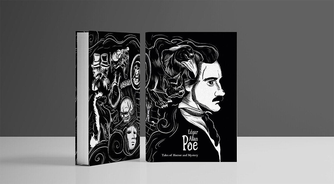 ArtStation - E.A. Poe Book Cover
