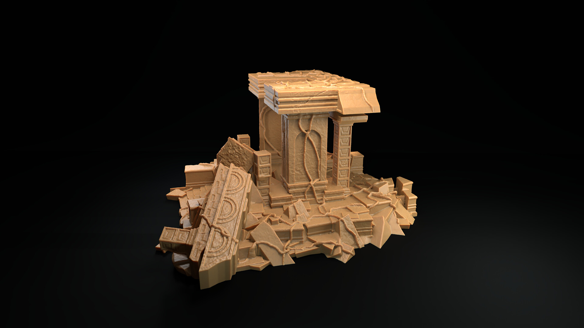 ArtStation - Inca Temple Ruins