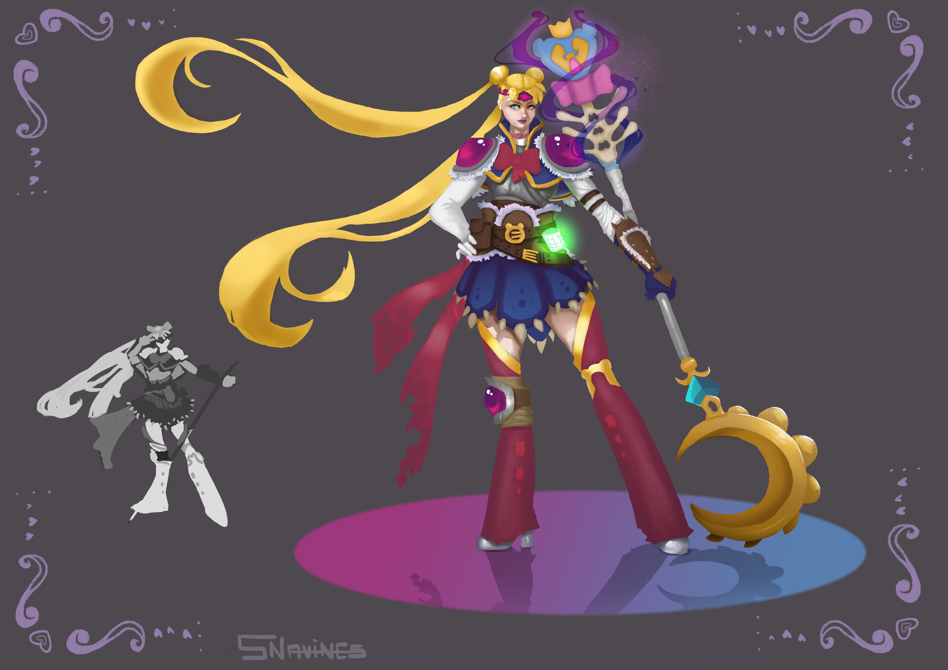 ArtStation - Sailor Moon: Character Design