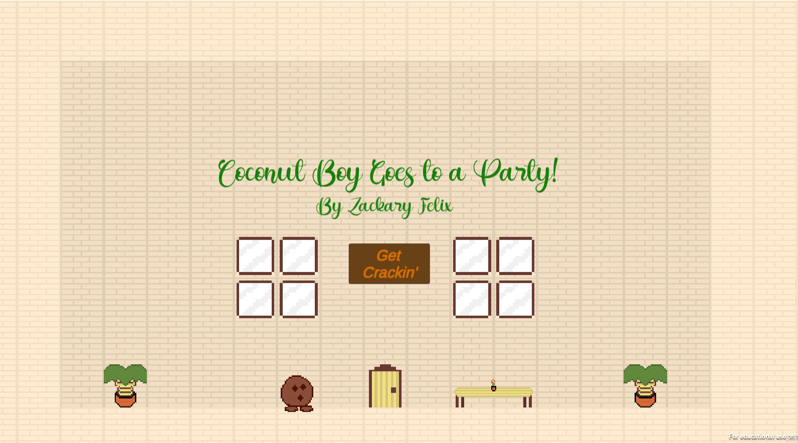 ArtStation - Coconut Boy Goes to a Party!