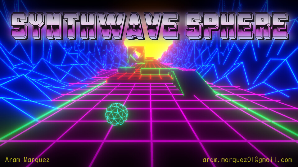 ArtStation - Synthwave Sphere