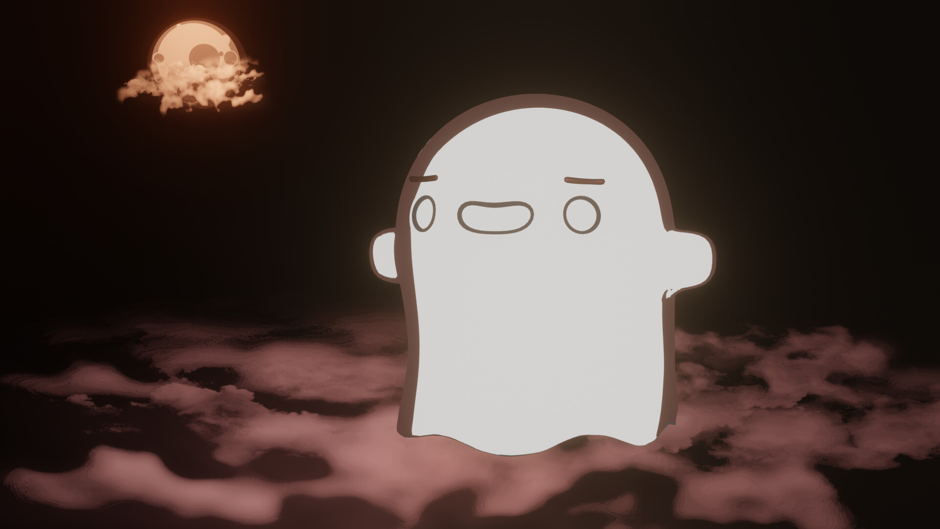 ArtStation - Cute Ghost