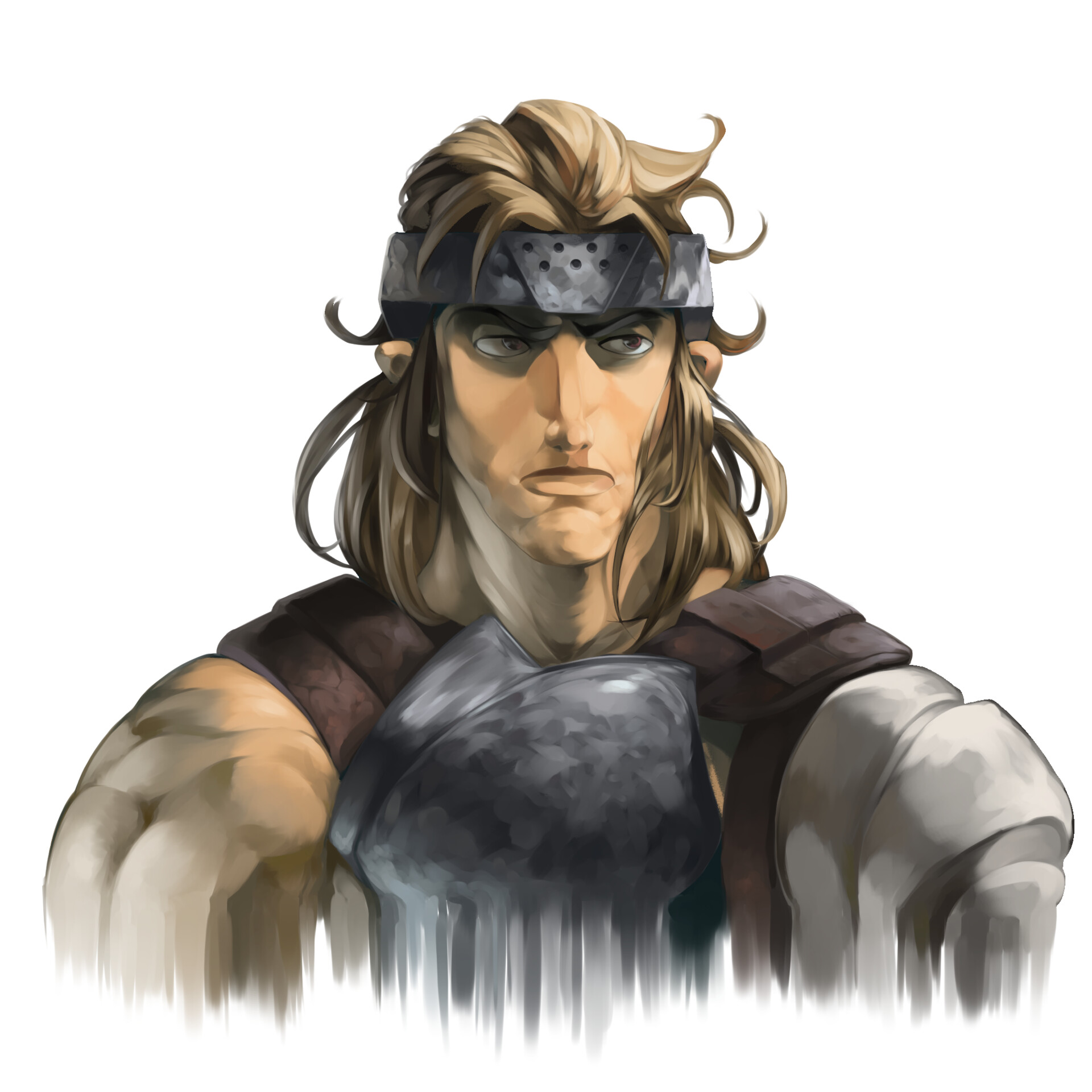 ArtStation - Barbarian portrait