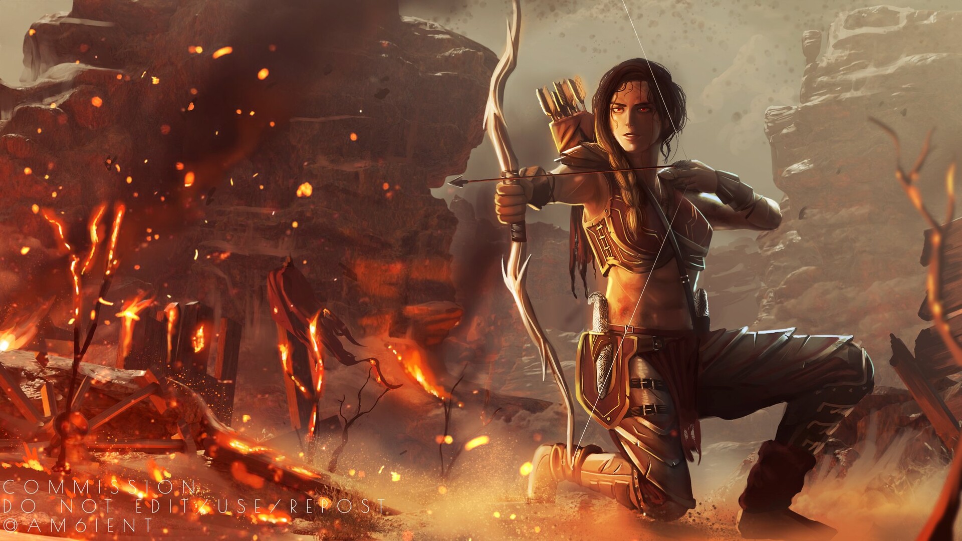 ArtStation - Eris Commission Art