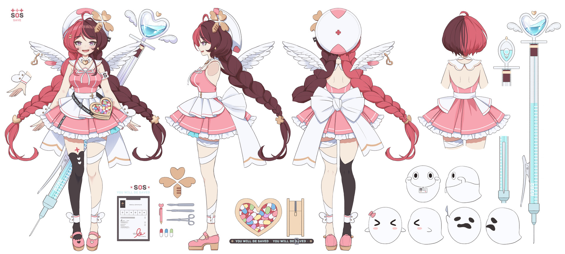 ArtStation - SOS SAVE_Character sheet