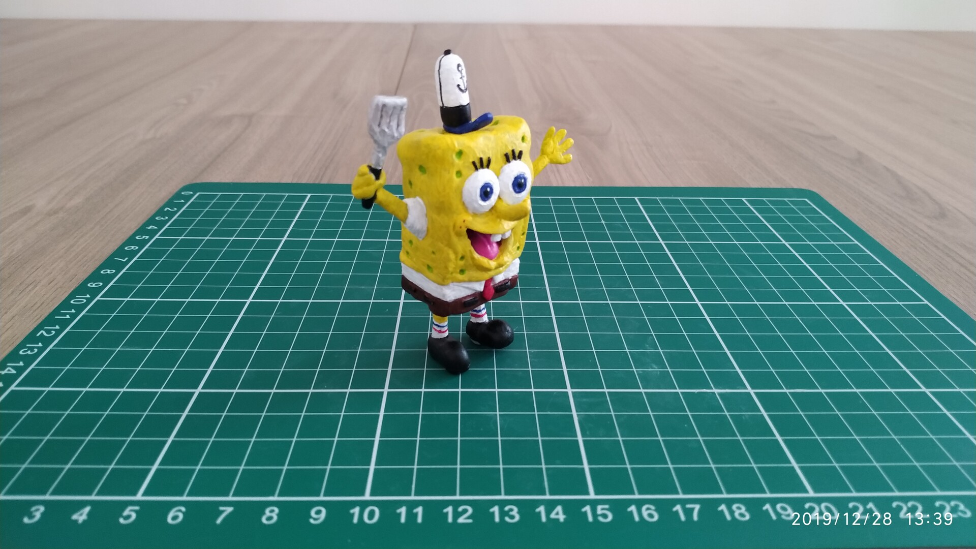 Polymer Clay Spongebob Squarepants Figure by Clay Them All — ProUser.Me