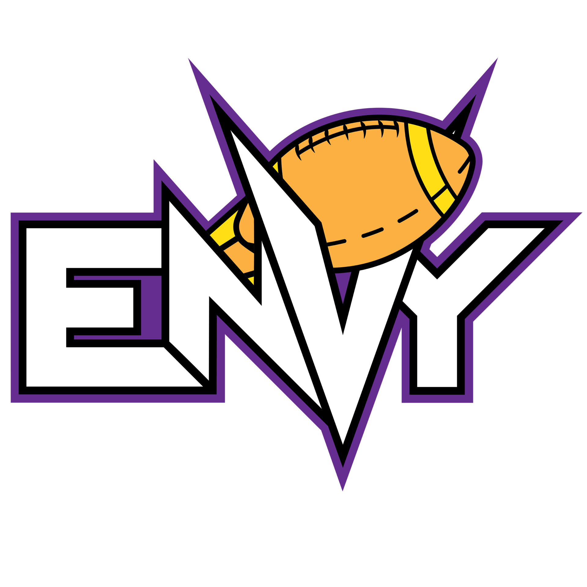 ArtStation - "Envy" Football Team Lettermark Logo