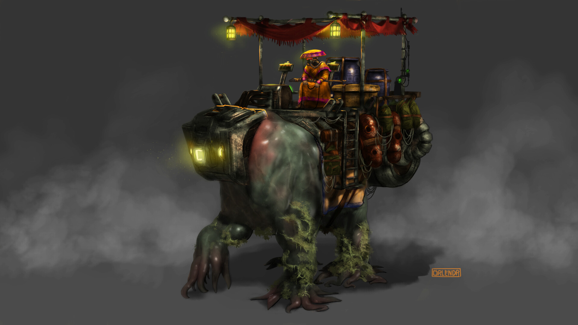ArtStation - Wetlands Howdah