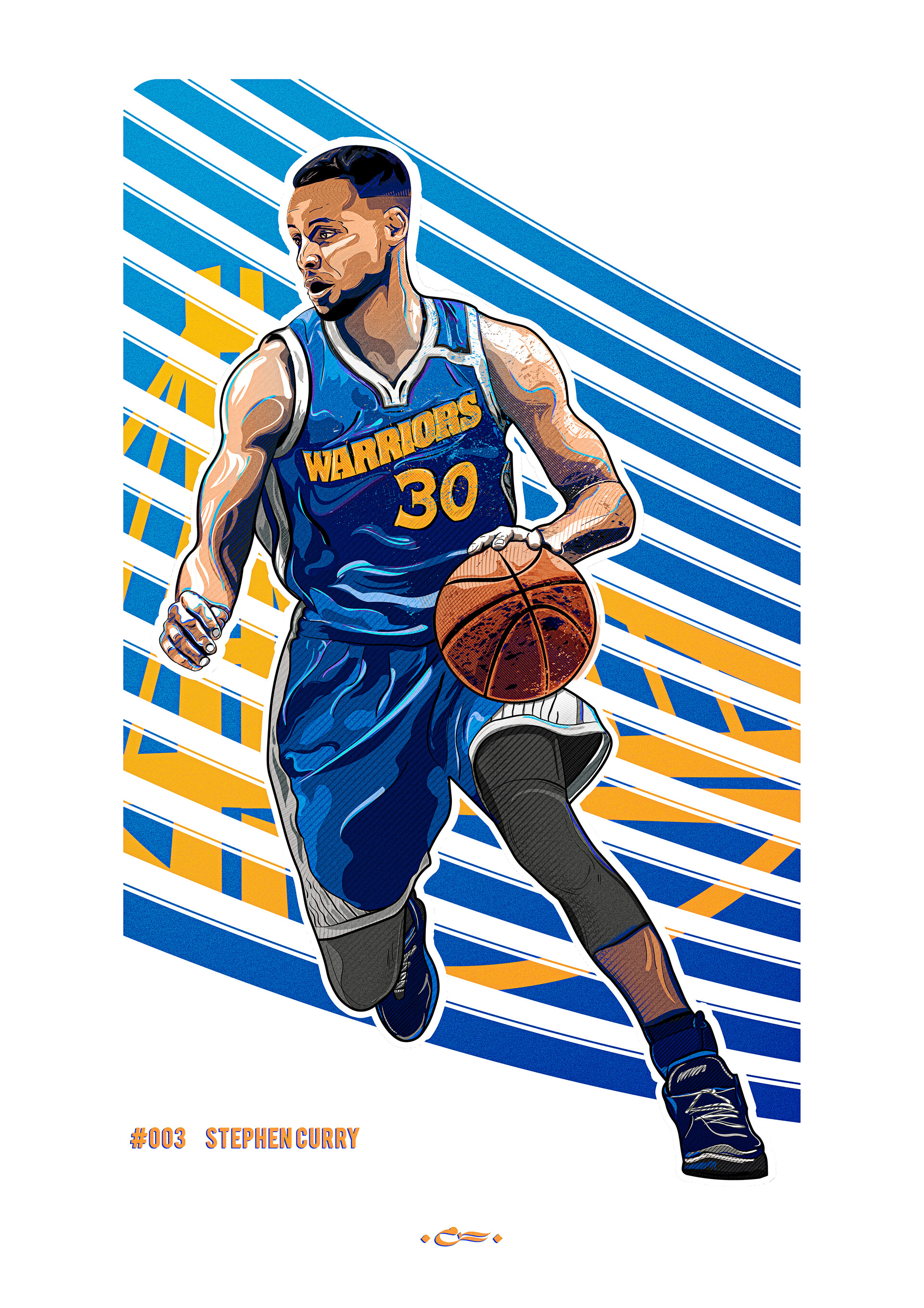ArtStation - STEPH CURRY ILLUSTRATION