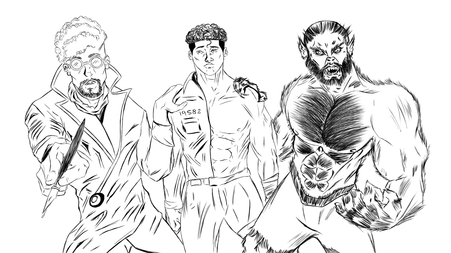 ArtStation - Schitz (OC Trio)