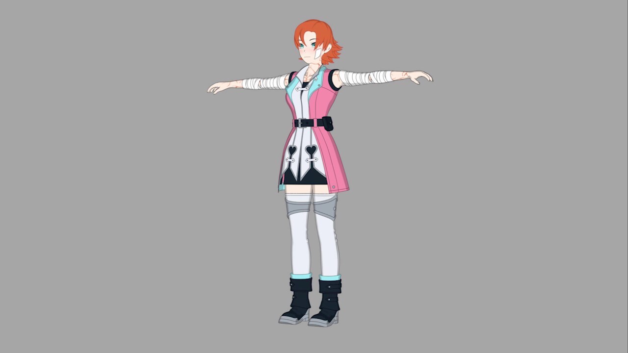 ArtStation - RWBY 8 - Nora Injured