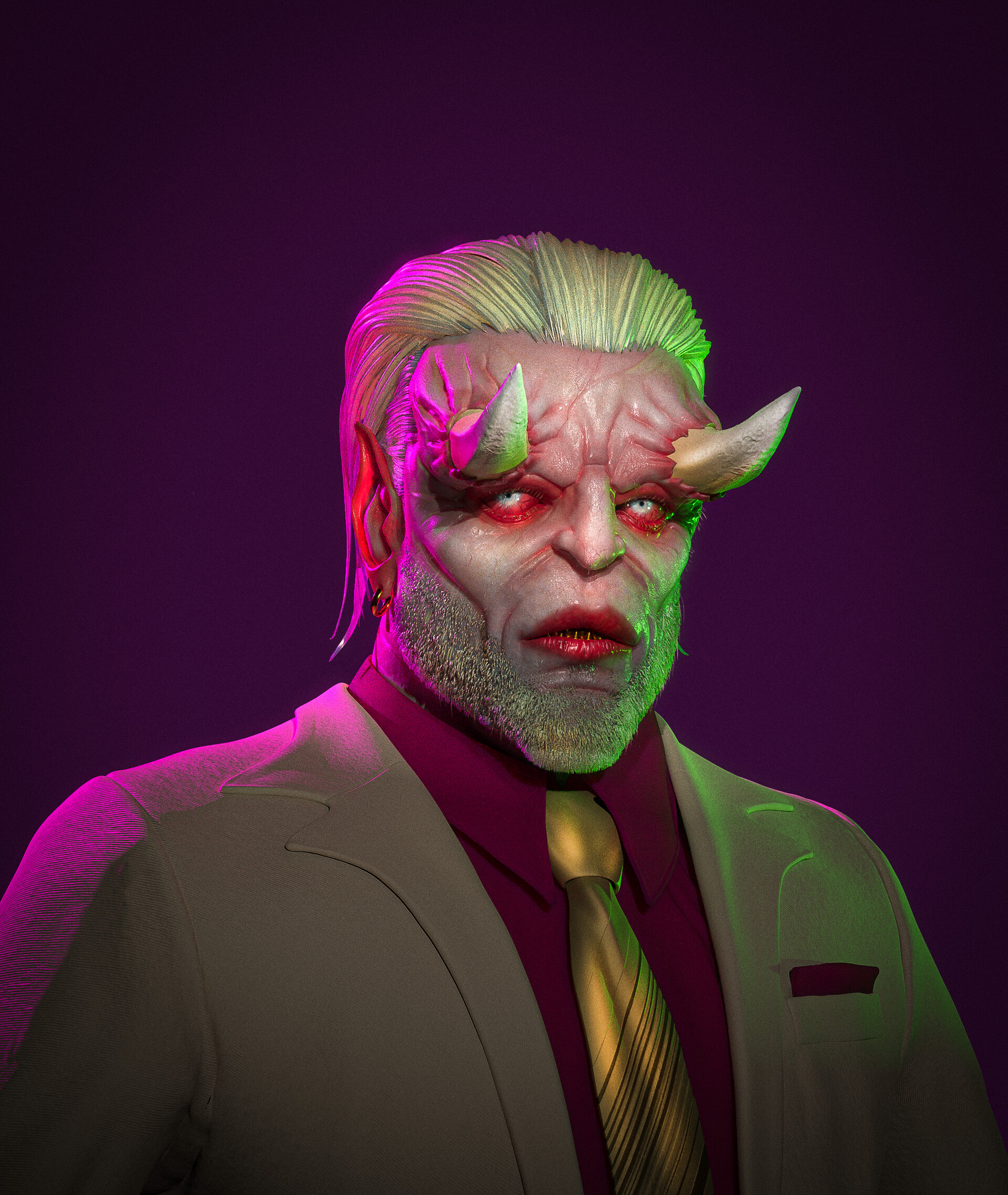 ArtStation - Pulp Fiction devil