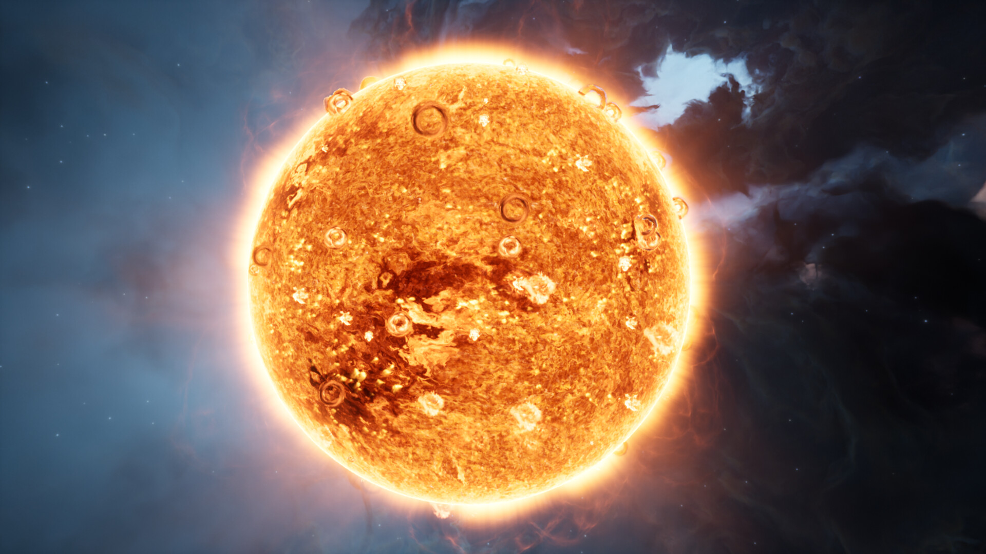 ArtStation - Wolf 1061c Planet System