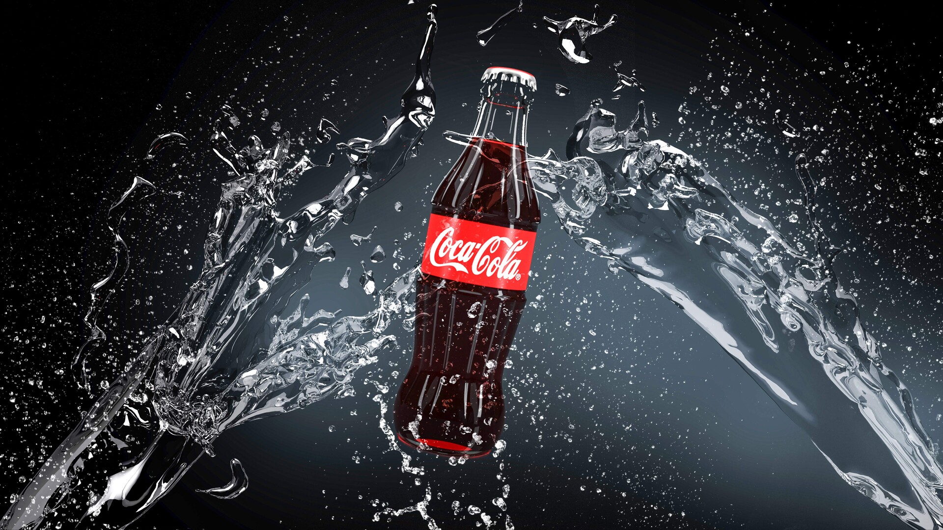 ArtStation - Coca Cola Bottle lighting