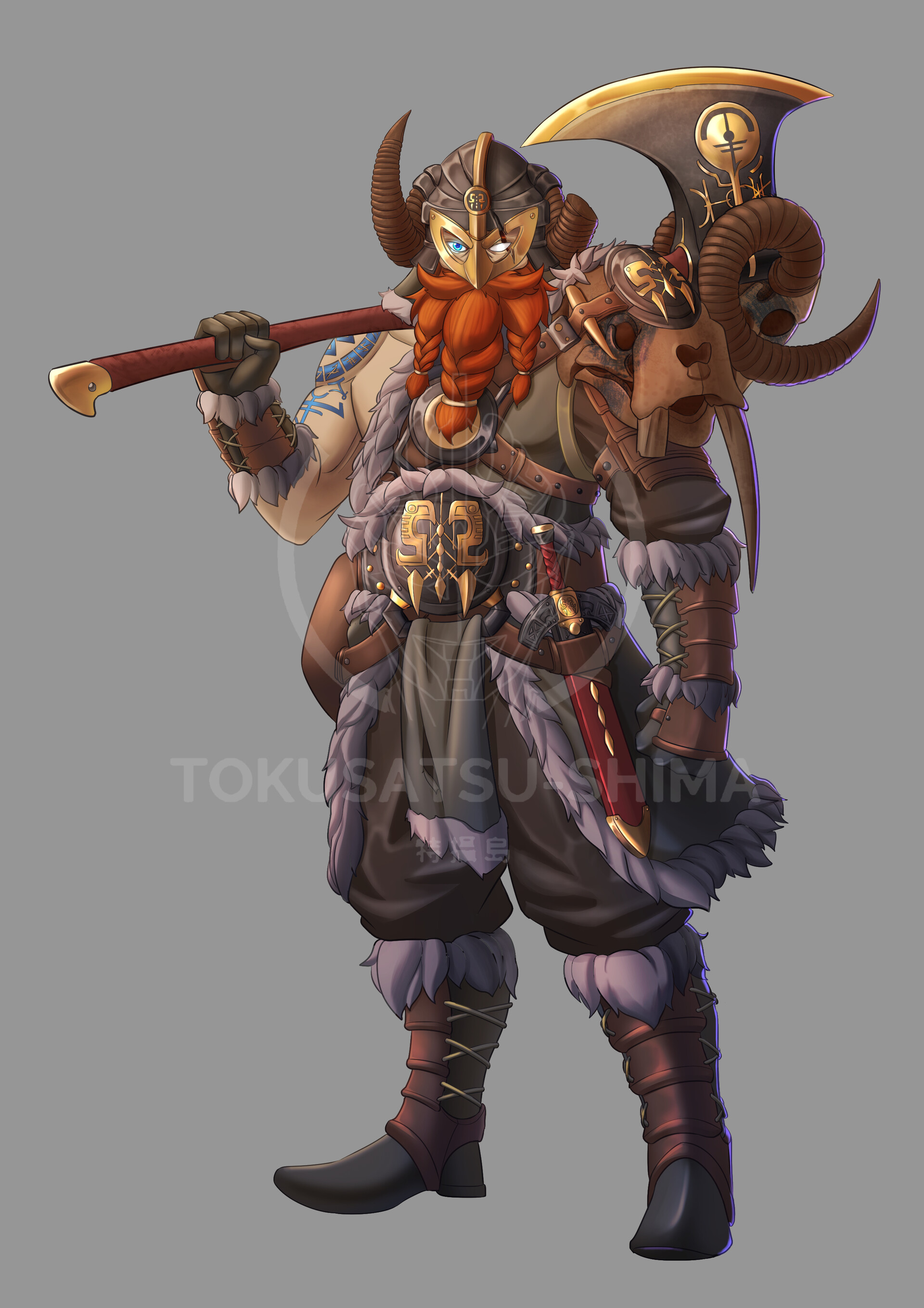 ArtStation - Viking Glory Hunter