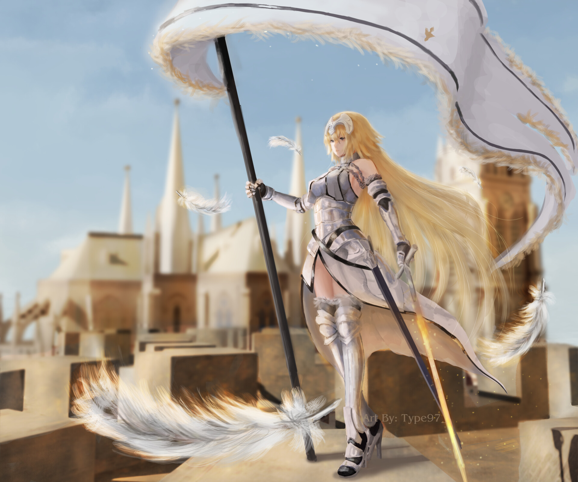 ArtStation - " Luminosité Eternelle"