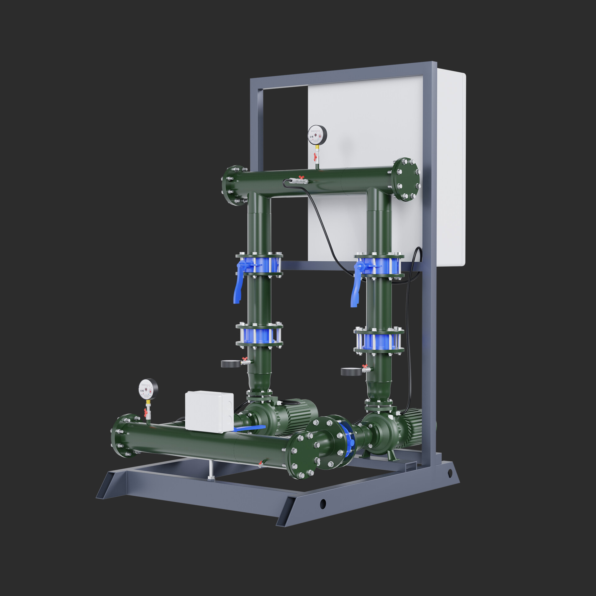 ArtStation - Istok-NS pumping station
