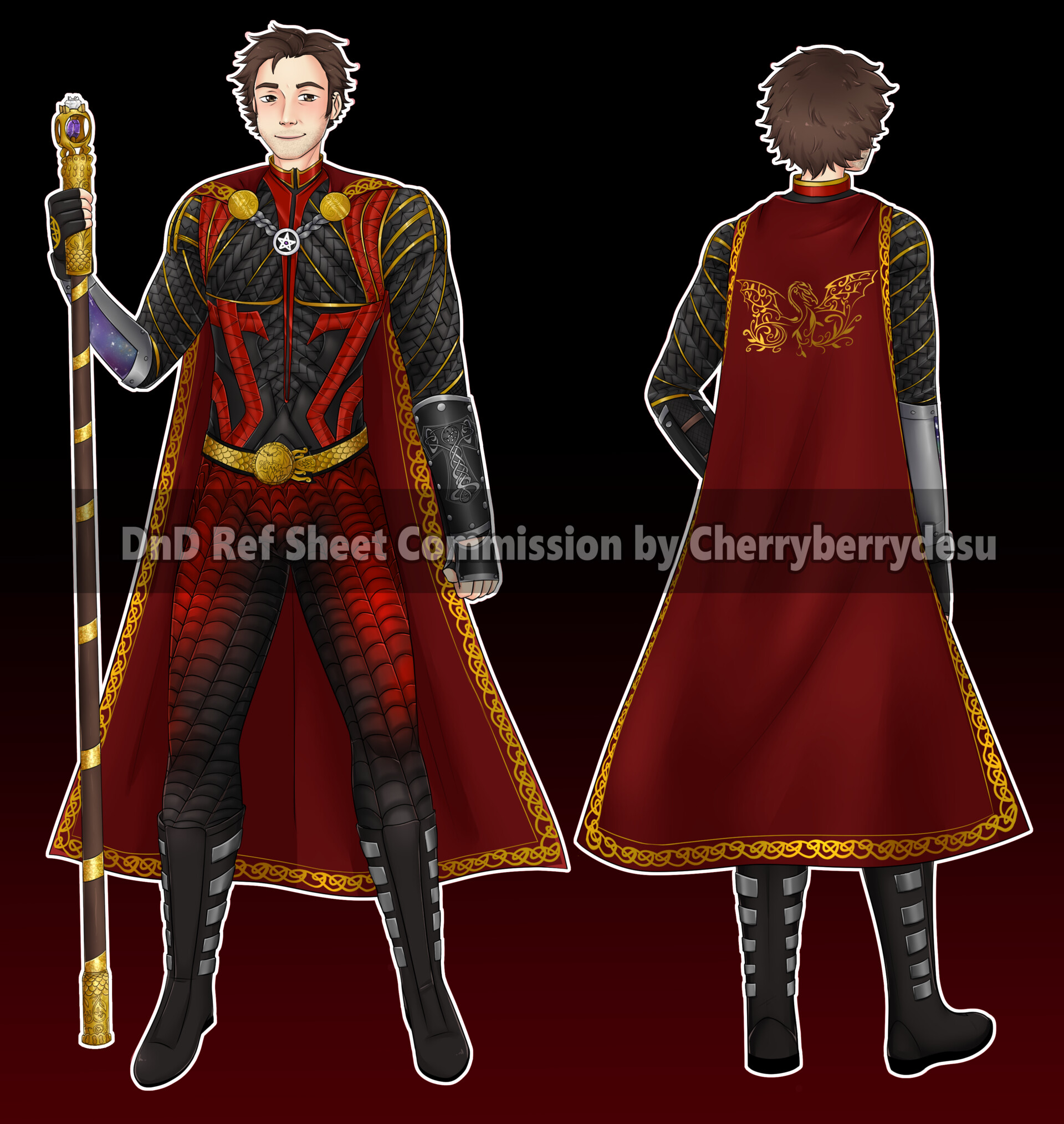 ArtStation - DnD Ref sheet