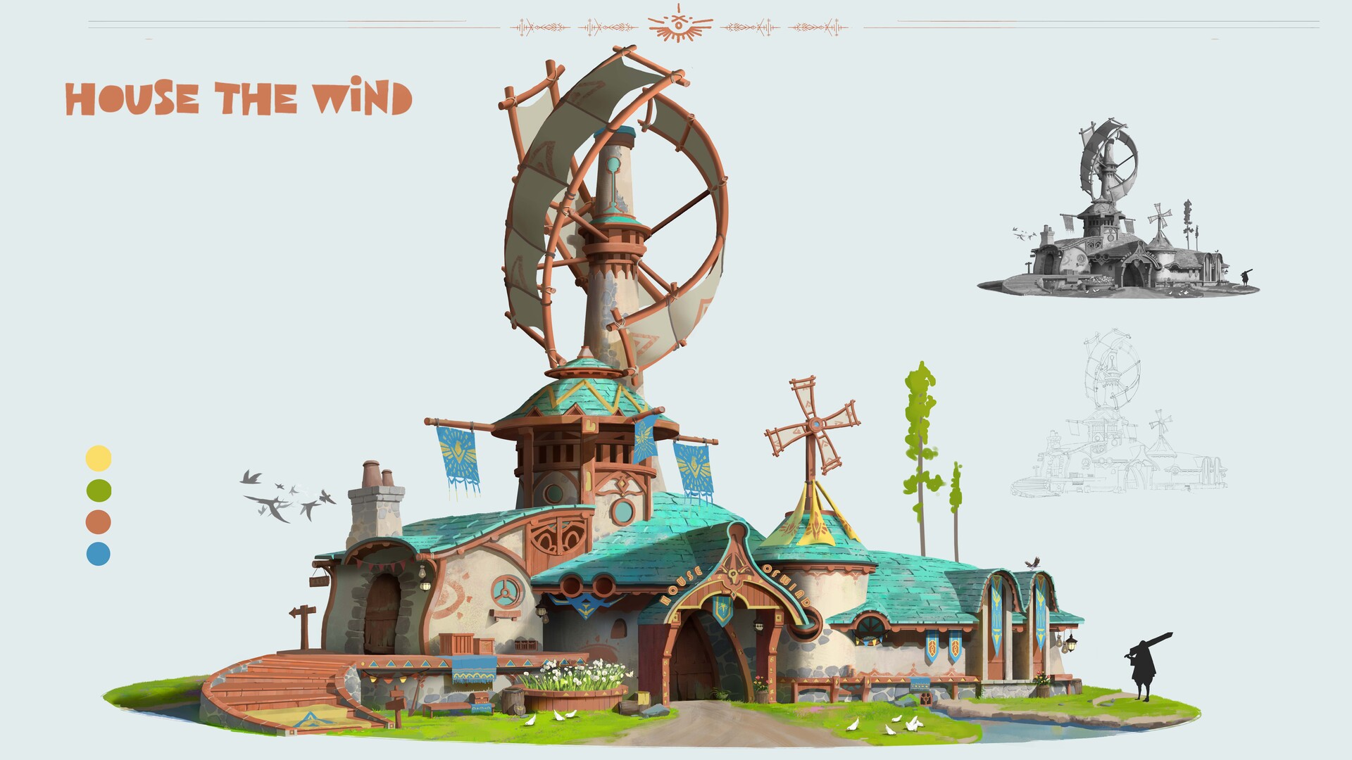 ArtStation - house the wind