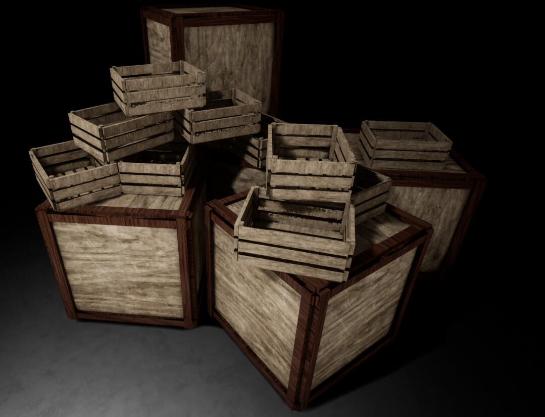 ArtStation - Crates